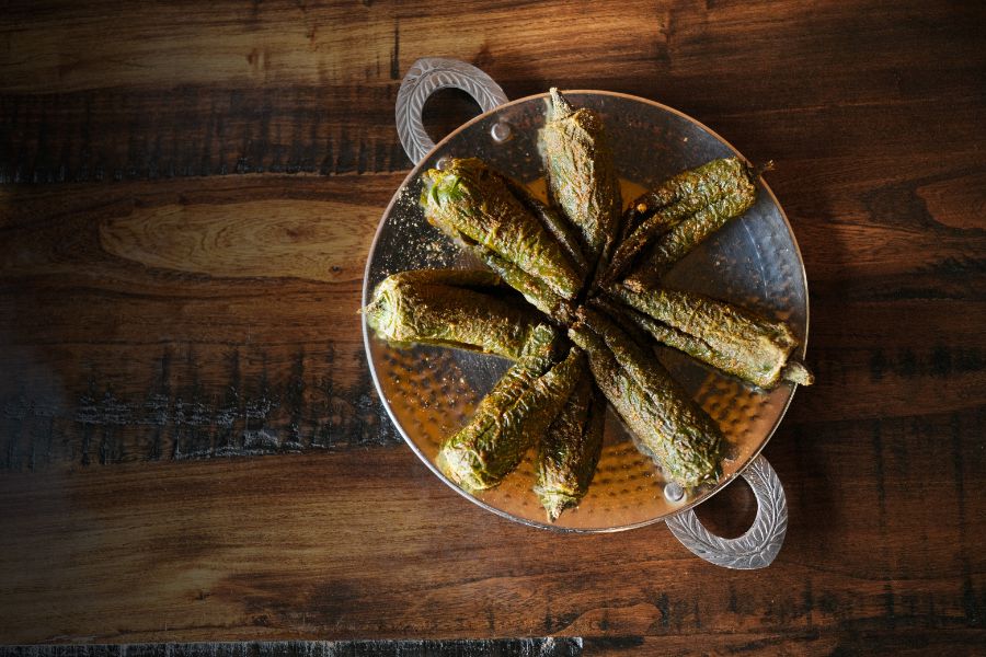 masala mircha jalapeños deep fried tossed in fresh ground spices