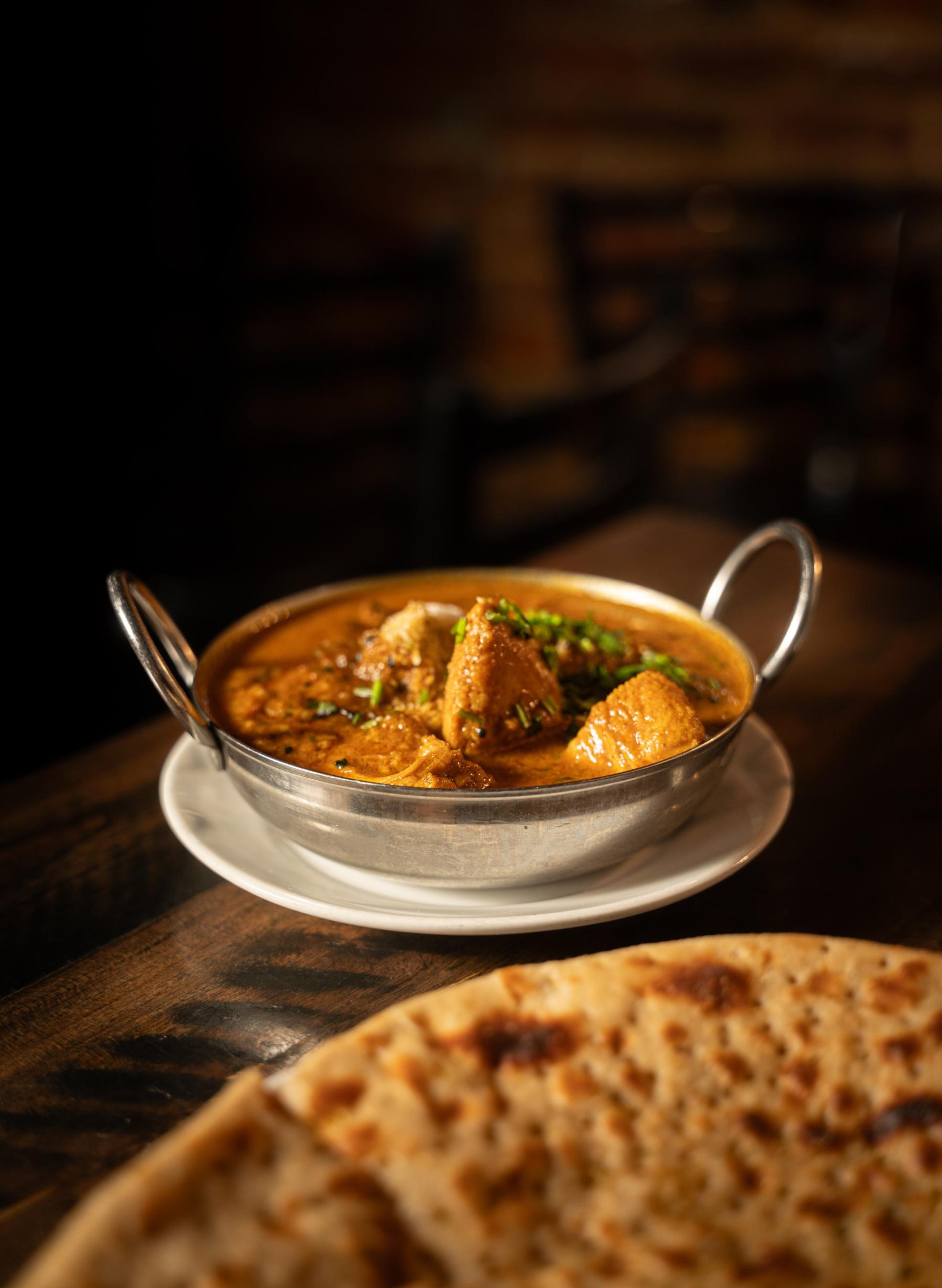 kerala chicken tender chicken breast prepared in a tomato onion